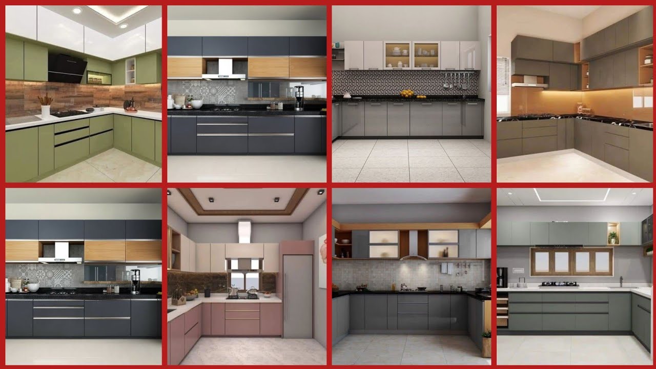 most beautiful kitchen cabinet design | kitchen colour ideas | kitchen ...