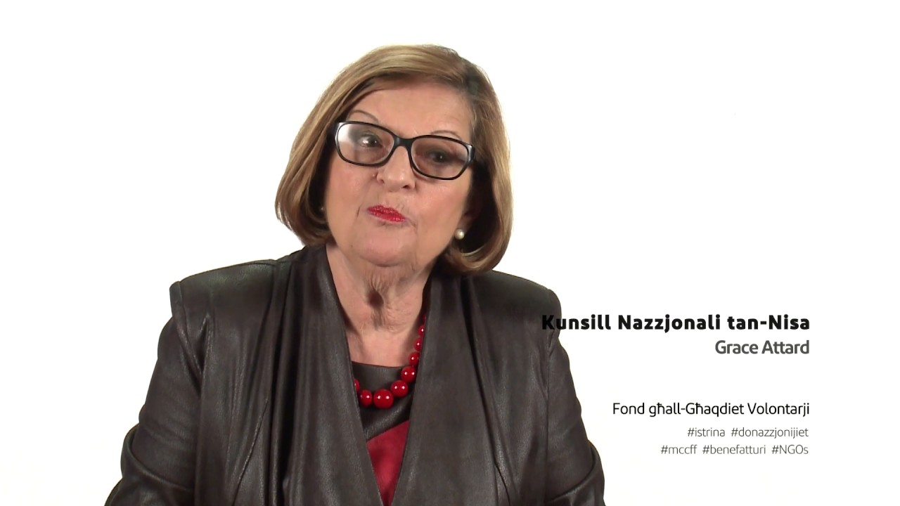 Fond għall-Għaqdiet Volontarji - Kunsill Nazzjonali tan-Nisa - Grace ...