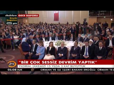 Basbakan Yıldırım kanaat önderlerine hitap etti