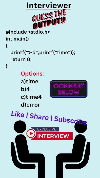 C interview question #ugcnet #shorts - YouTube