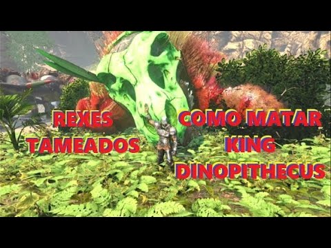 Ark- Como matar el Boss de Lost Island con Rexes tameados //KING ...