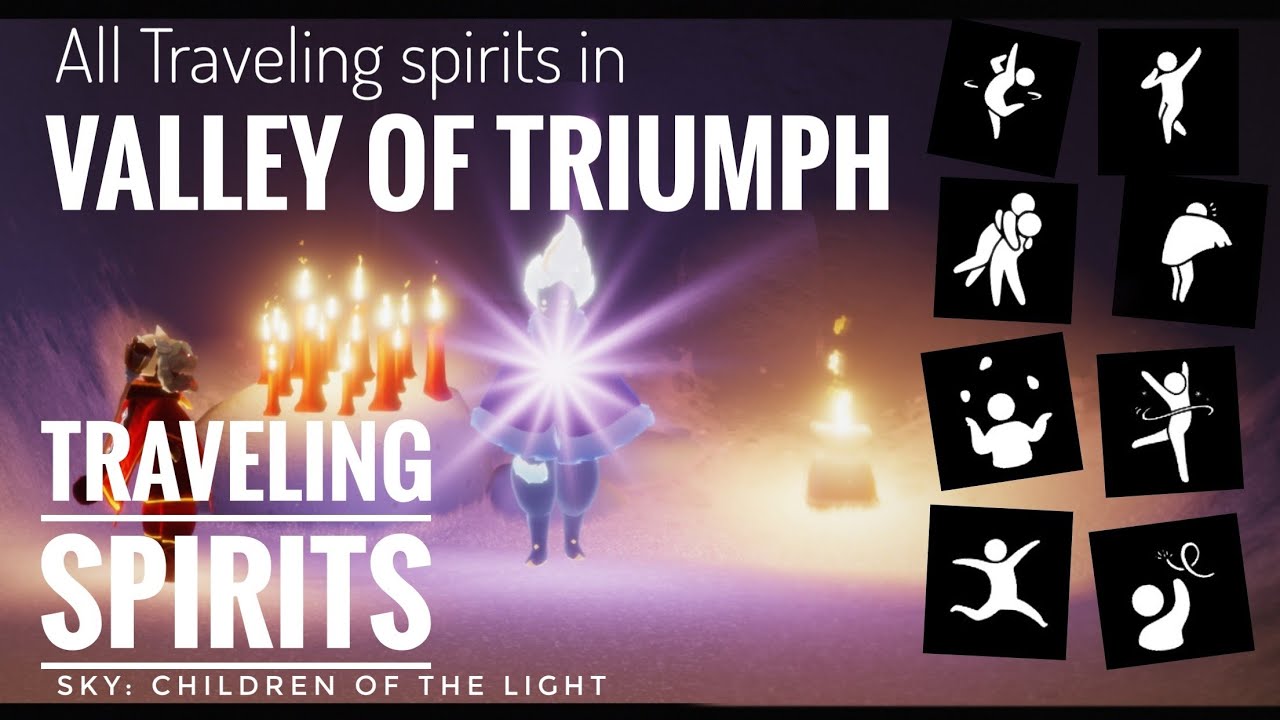 Traveling Spirits in Valley of Triumph | Sky: children of the light ...