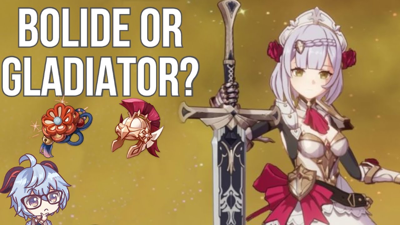 Is Retracing Bolide or Gladiator's Finale Best on Noelle? | Ganyu ...