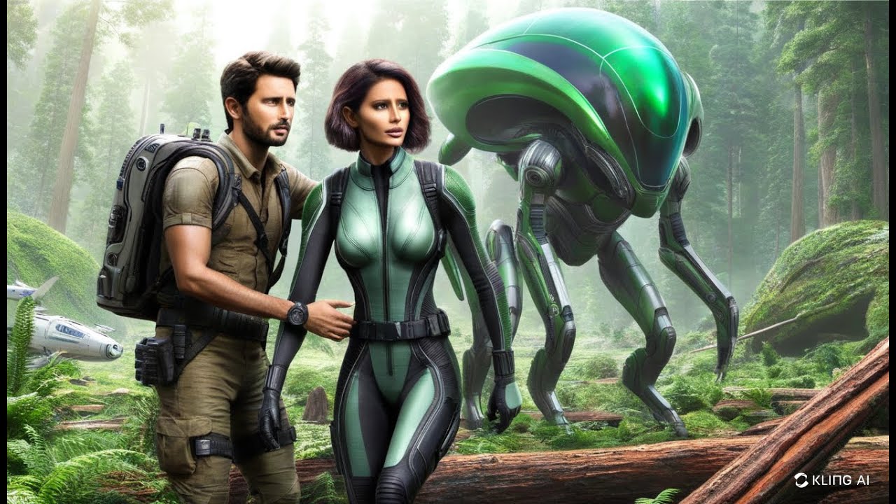 STRANDED ON ALIEN WORLD: Female Alien & Human Engineer's Survival| A ...