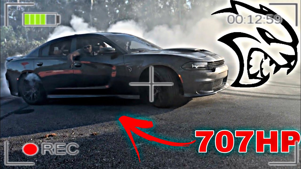 SPINNING A HELLCAT GONE WILD!! *WE WENT CRAZY!!* - YouTube