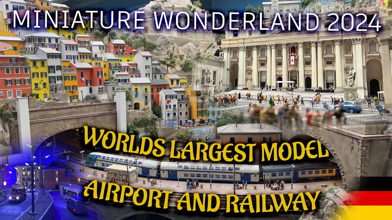 Miniature Wonderland 2024 | Miniatur Wunderland museum tour | Hamburg ...
