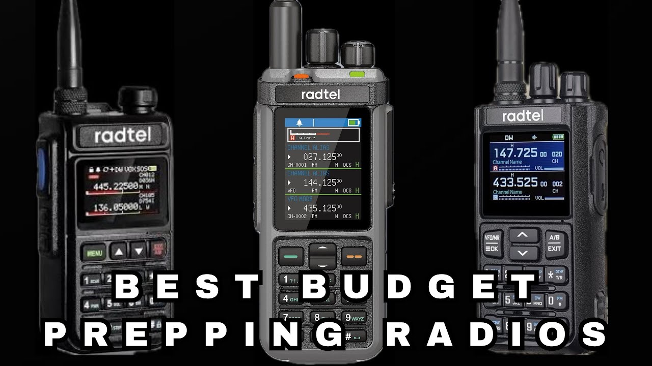 Best Budget Prepping Radios - RT-880 / RT-890 / RT-900 - YouTube