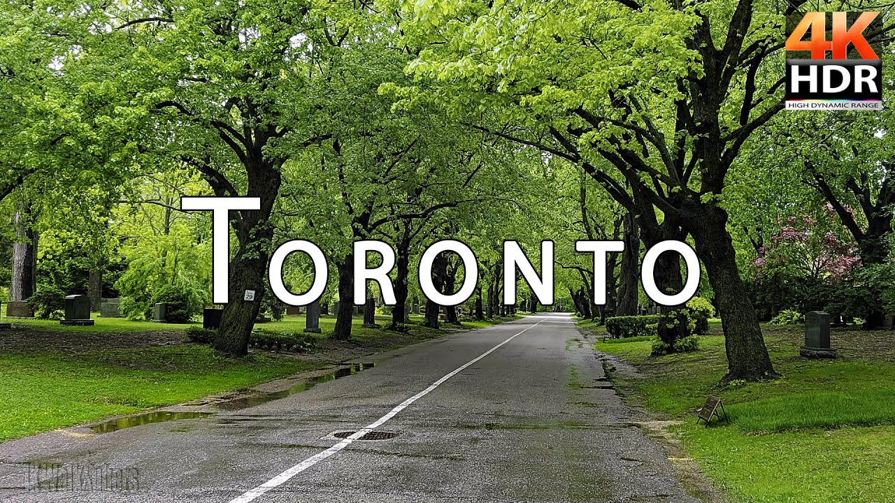 Explore Rainy Mount Pleasant Cemetery In Toronto Ontario Canada ...