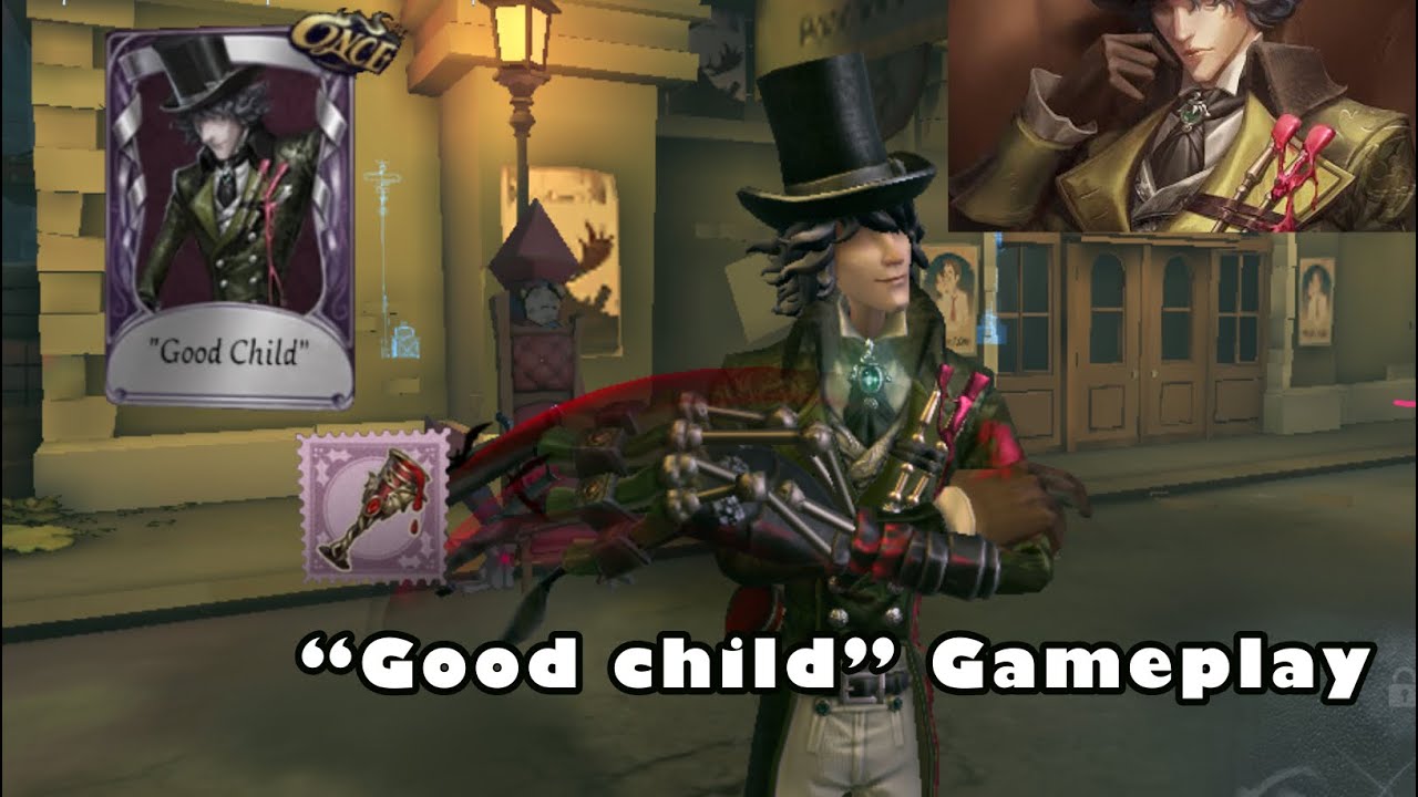 Identityv ; Ripper “Good Child” + Banquet Cup Accessory ( voice ) - YouTube