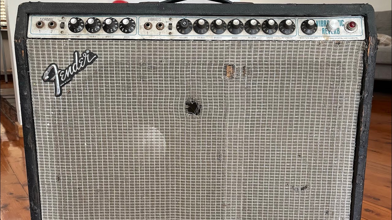 Fender Vibrosonic Reverb (Late 70s) Restoration - YouTube