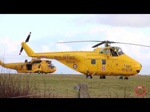 Whirlwind & Sea King at 22 Sqn Ceremony RAF Valley