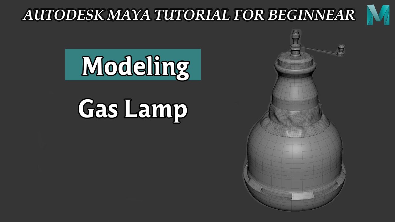 Oil lamp || Autodesk Maya Modeling 2022 - YouTube
