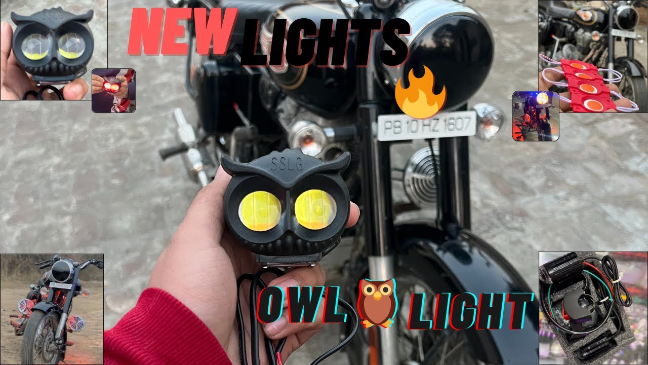 owl light for bike full installation at home in cheap price🔥 trending ...