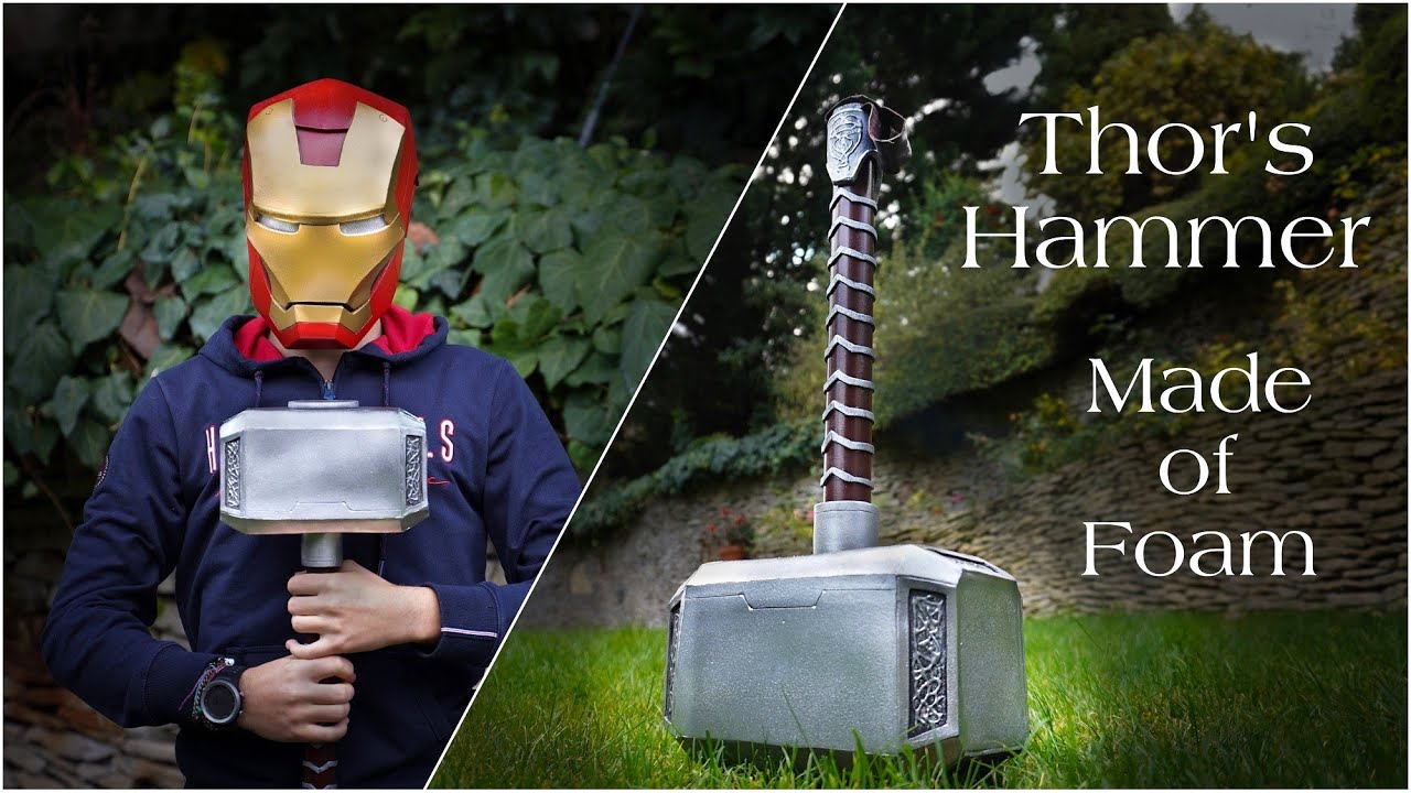 How to: Thor’s Mjolnir-Foam Hammer - YouTube