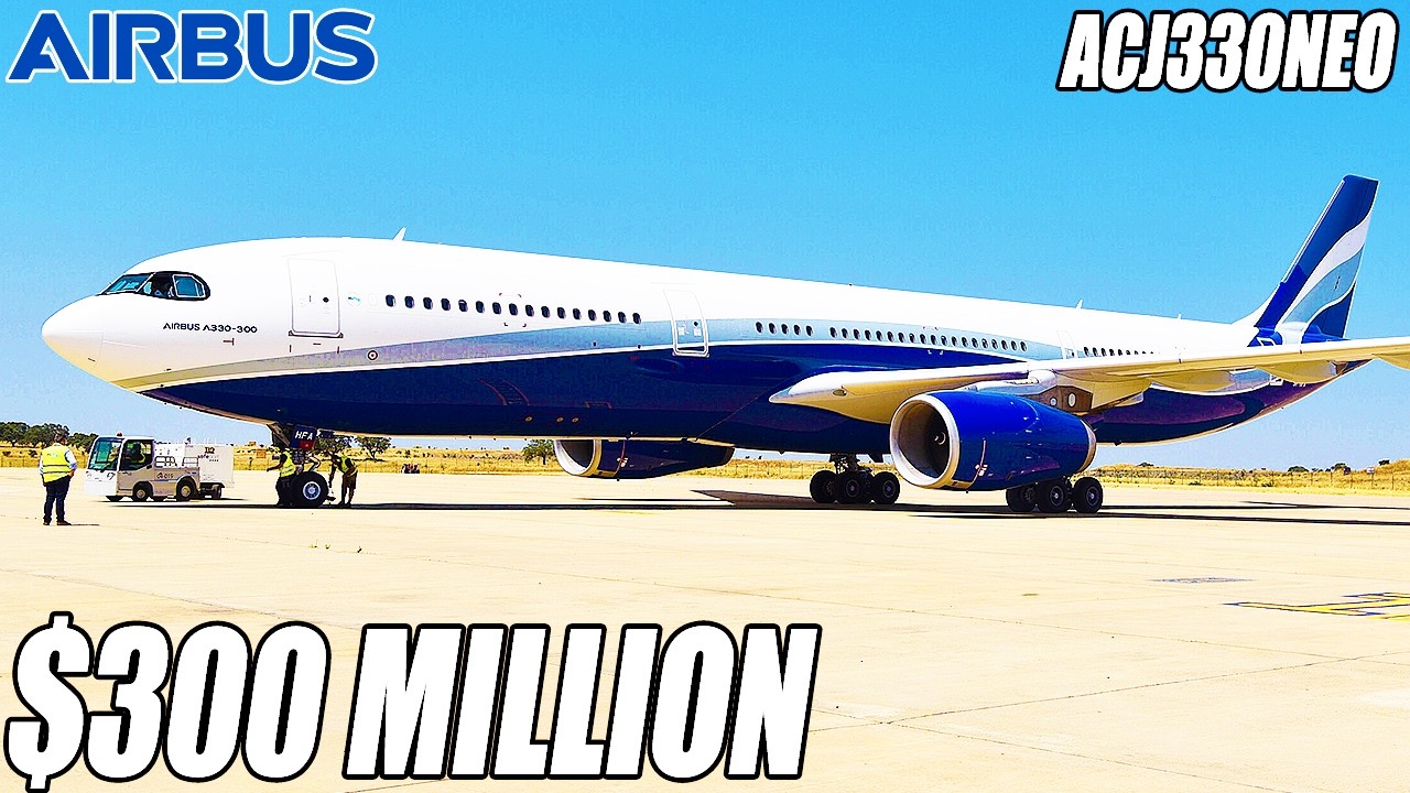 Inside The $300 Million Airbus ACJ330neo - YouTube