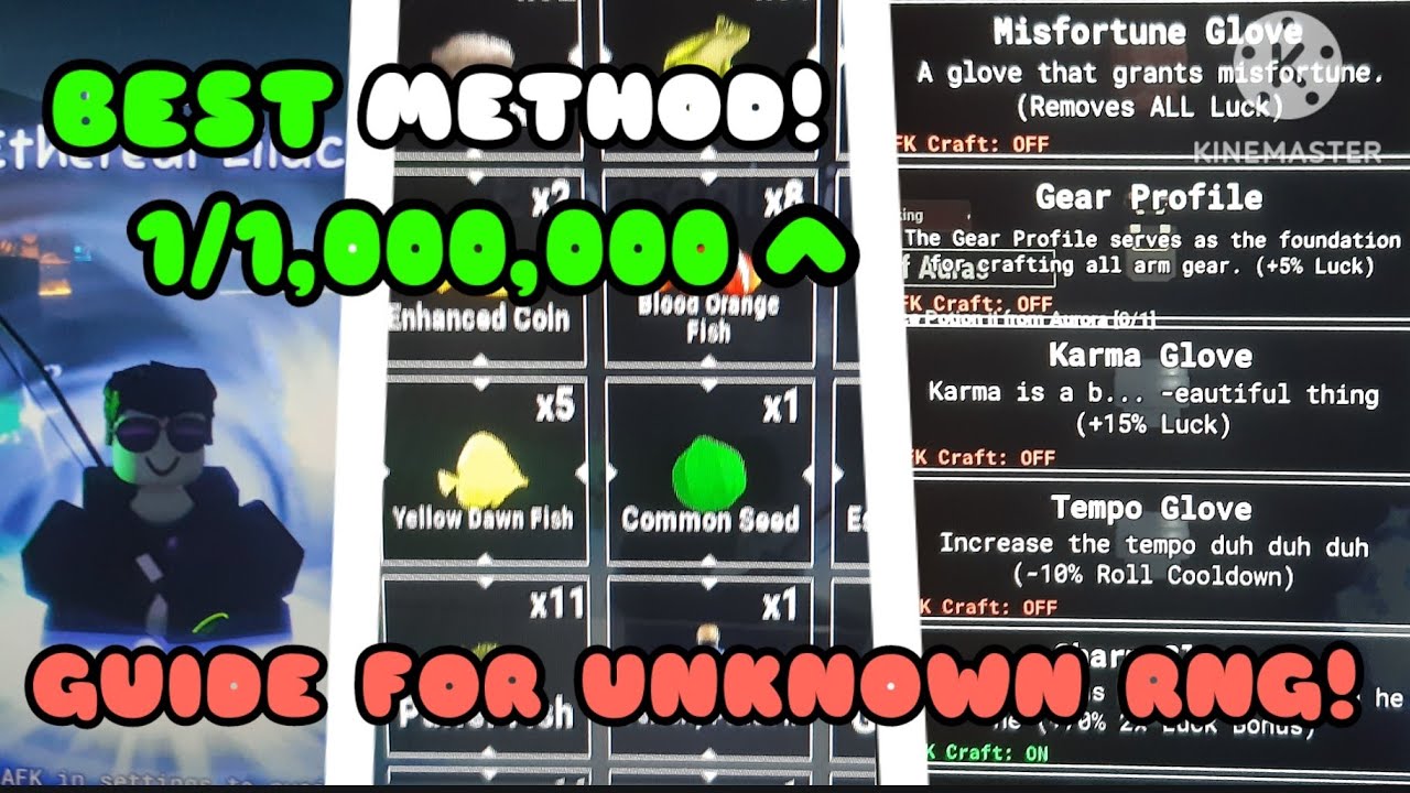 Roblox | Unknown Rng Beginner Guide - YouTube