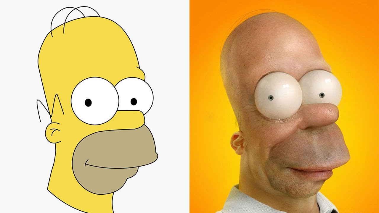 Realistic Cartoon Character Versions You'll Wish You Could Unsee - YouTube