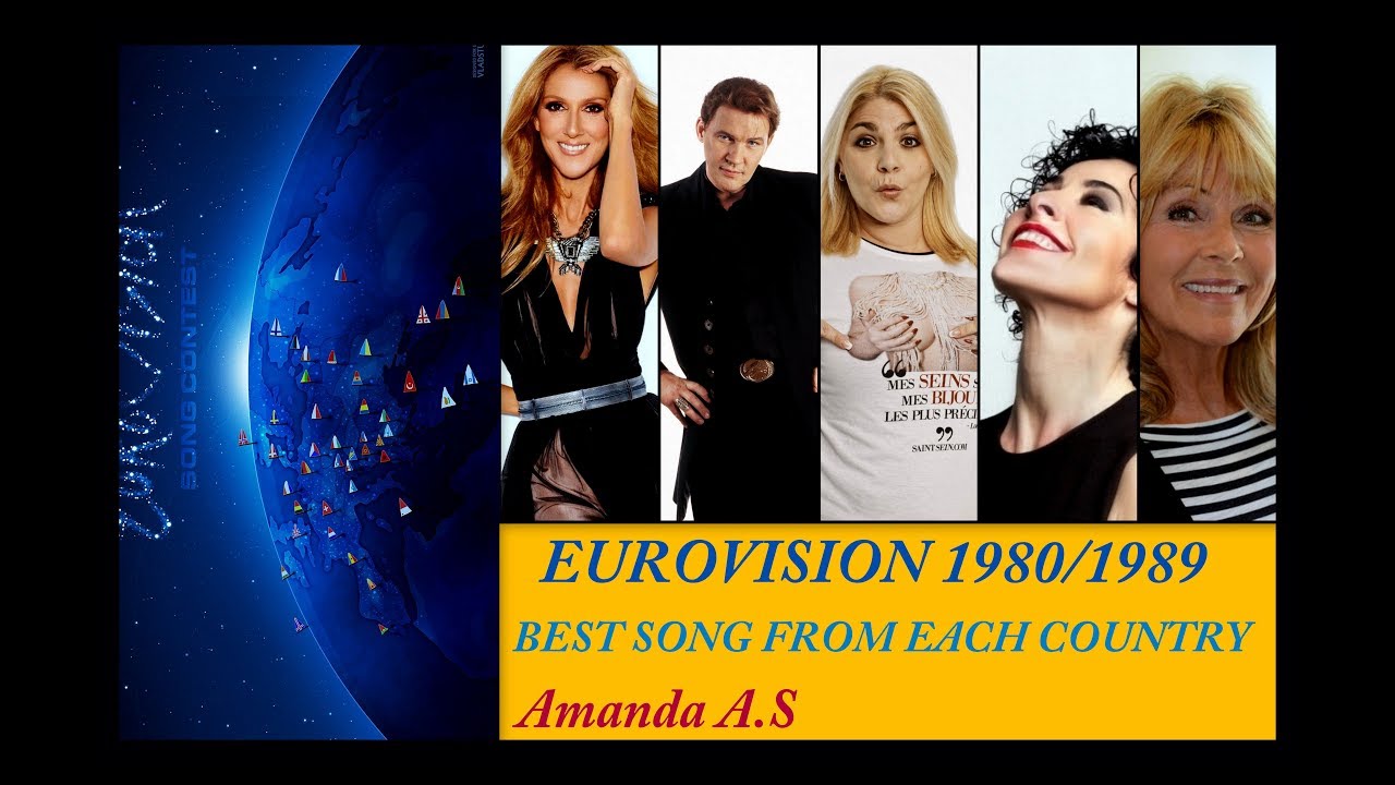 EUROVISION 1980/1989 * Best Song From Each Country - YouTube