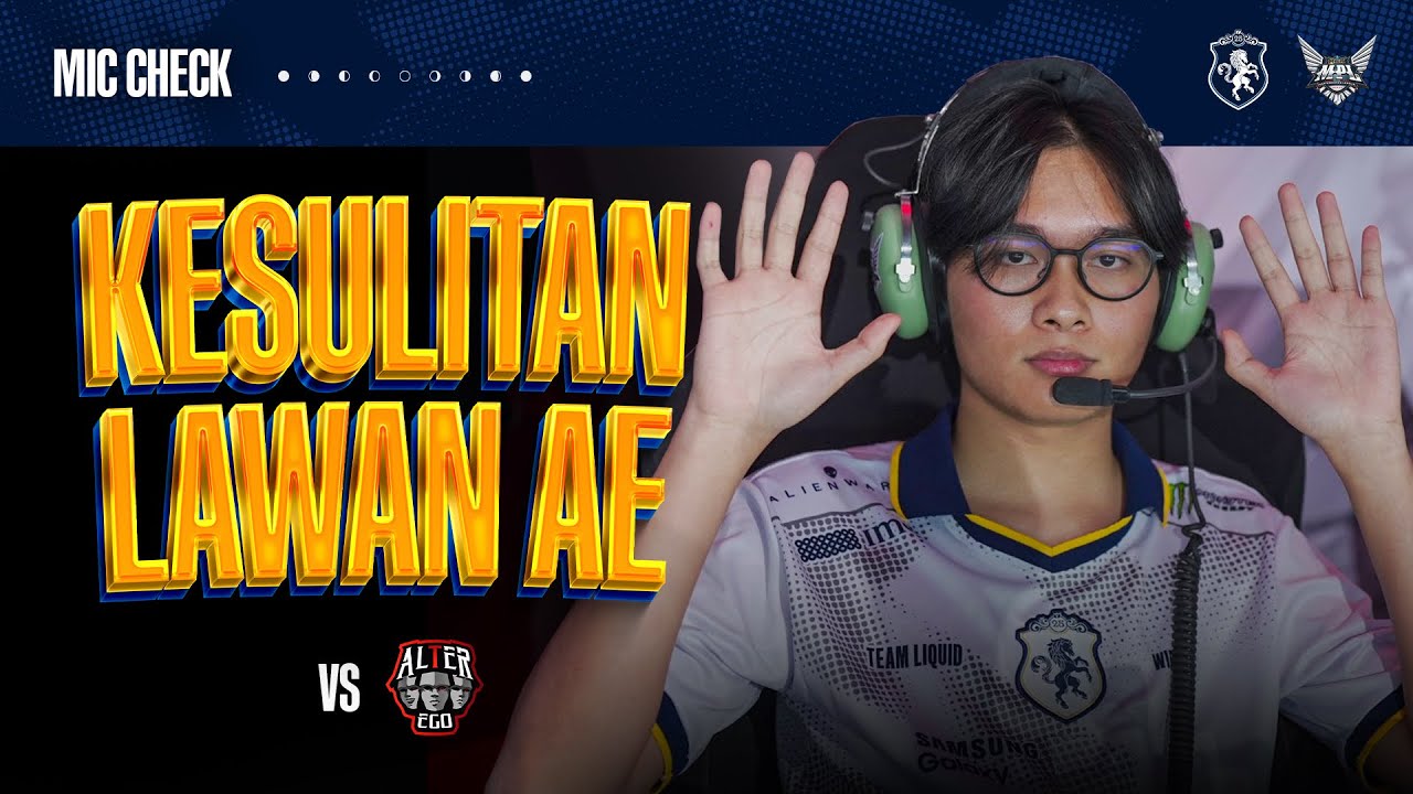 PECAH WINSTREAK LAWAN AE🥲 | Mic Check TLID vs AE | MPL ID Season 15 Week 8 - YouTube