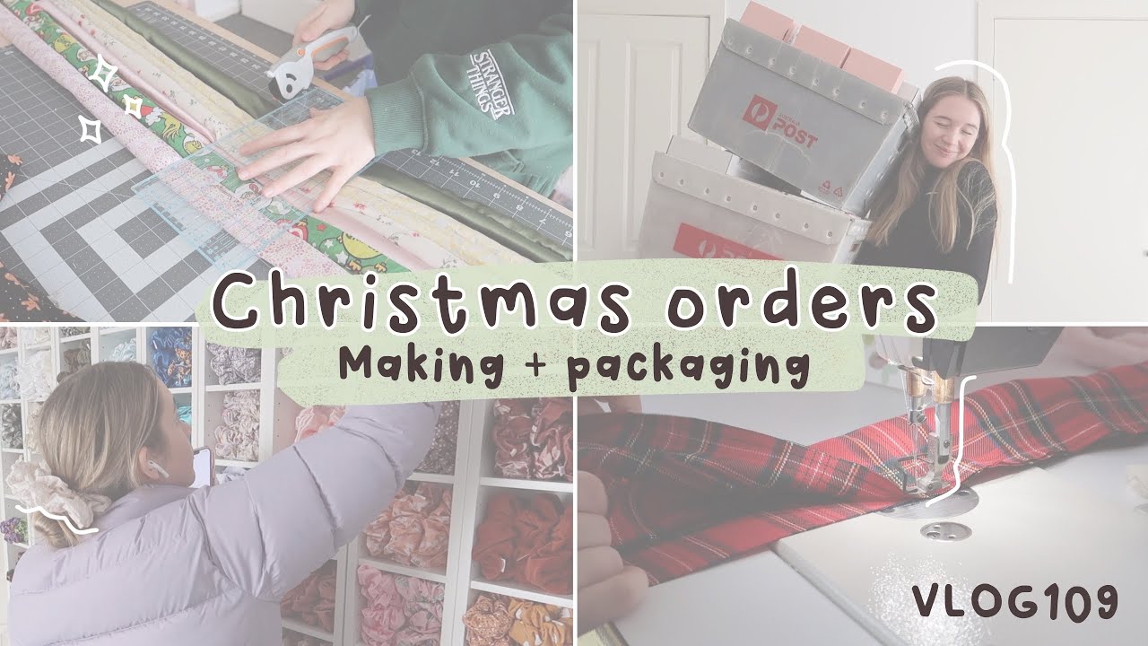 making and packaging up christmas orders from shopify release studio ...