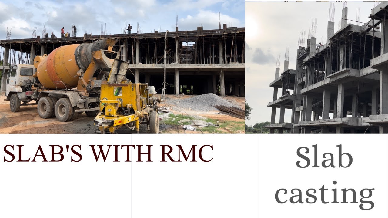 Ready mix slab|ready-mix |Siddipet|#telugu #concreteconstruction - YouTube