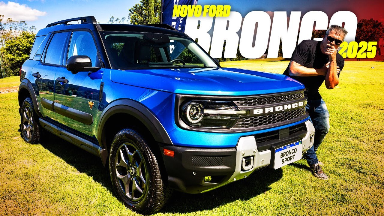 Novo Ford Bronco 2025 - O QUE MUDOU? E O PREÇO? AGORA TEM MULTIMÍDIA ...
