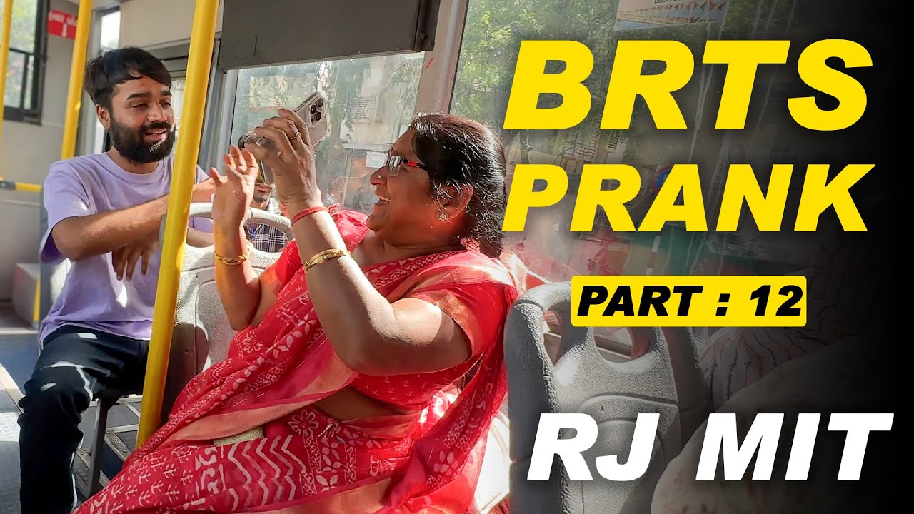 BRTS PRANK 😂😂 | RJ MIT | Mirchi Gujarati - YouTube