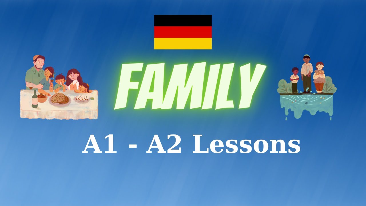 Family in German - A1 & A2 Lessons - YouTube