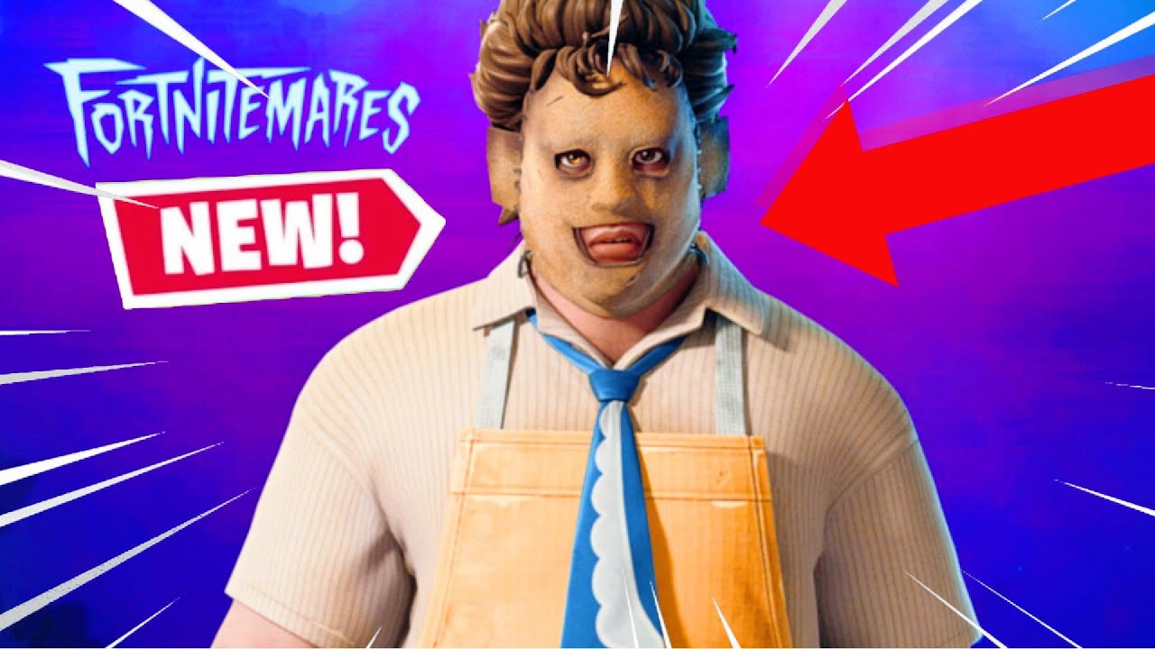 New LEATHERFACE SKIN in FORTNITE! (FORTNITE) - YouTube