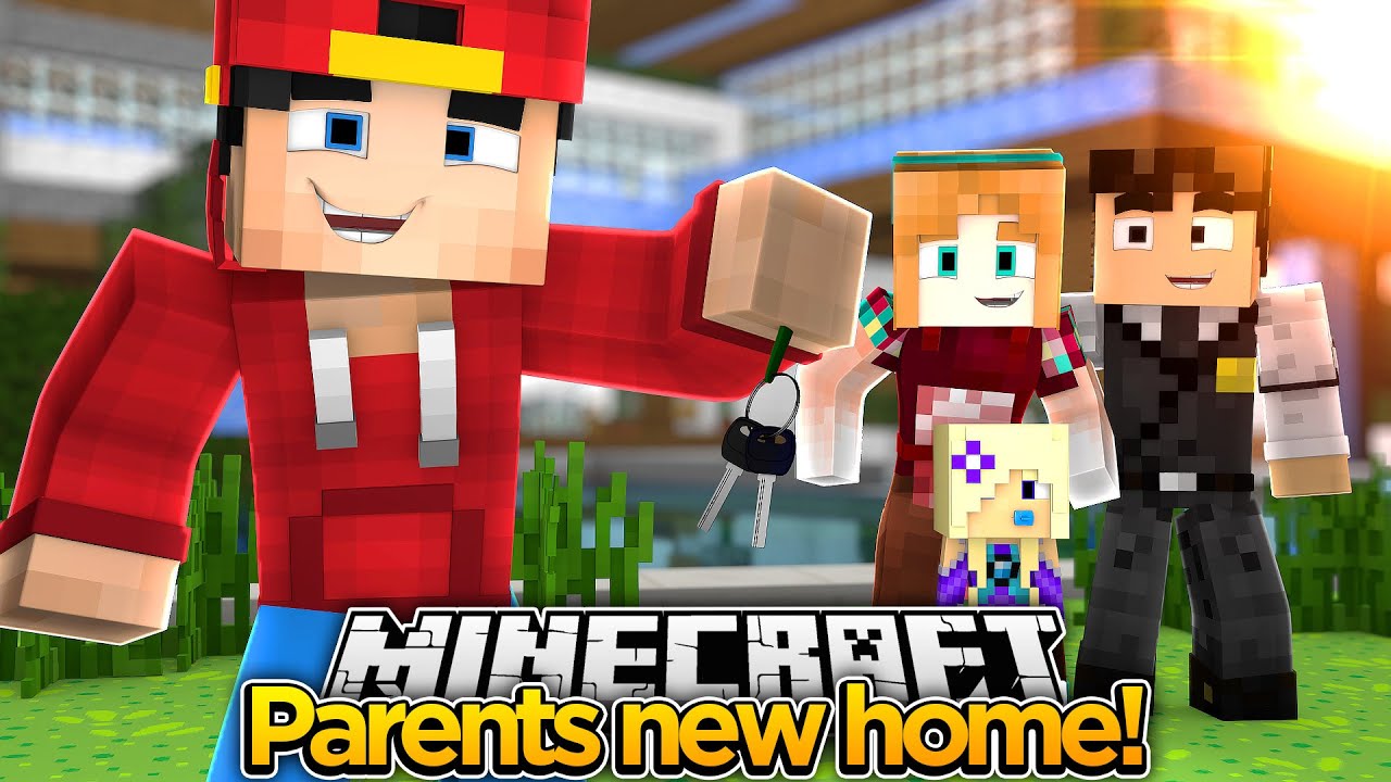 Minecraft Adventure - NEW HOUSE FOR ROPO'S PARENTS!!! - YouTube