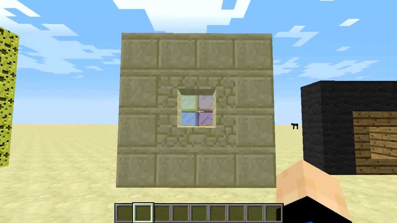 MINECRAFT: VENTANA MULTICOLOR - YouTube