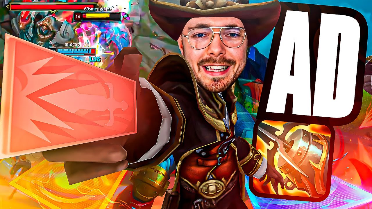 TWISTED FATE AD 🔥 (Partida completa) - League of Legends | Reven - YouTube