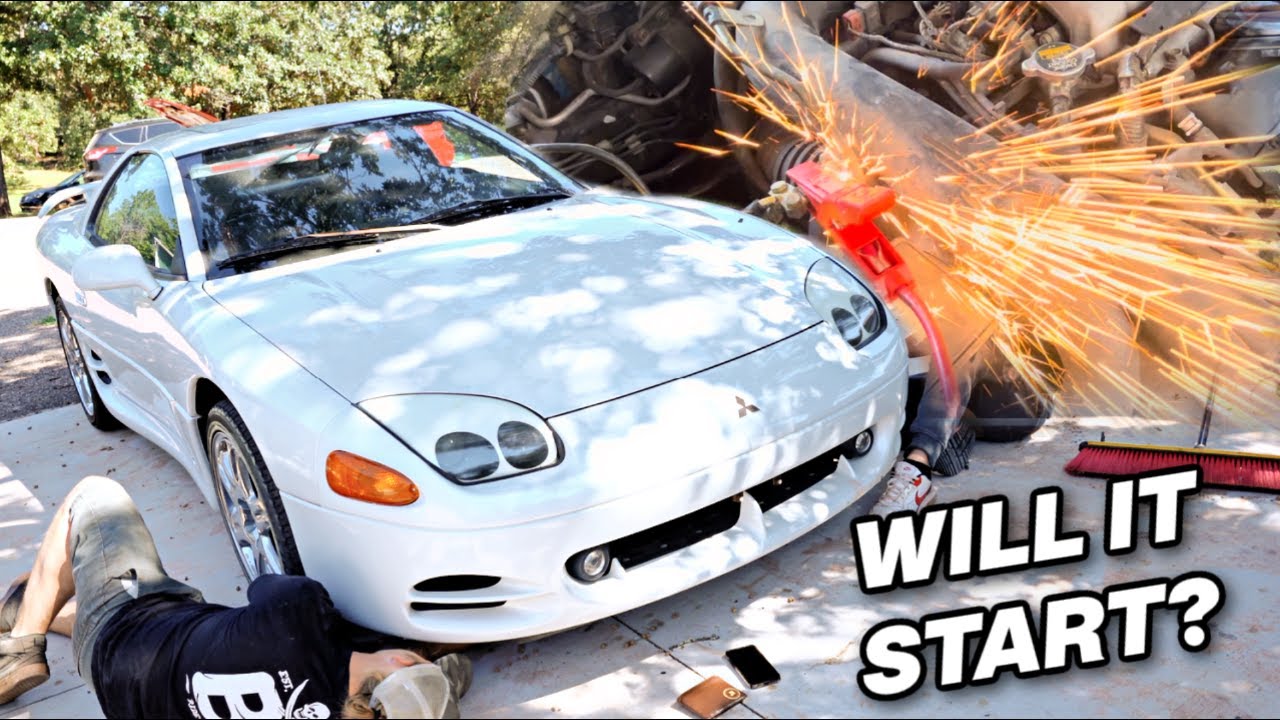 Fixing a ABANDONED Mitsubishi 3000GT After 10 YEARS! | First Drive in ...