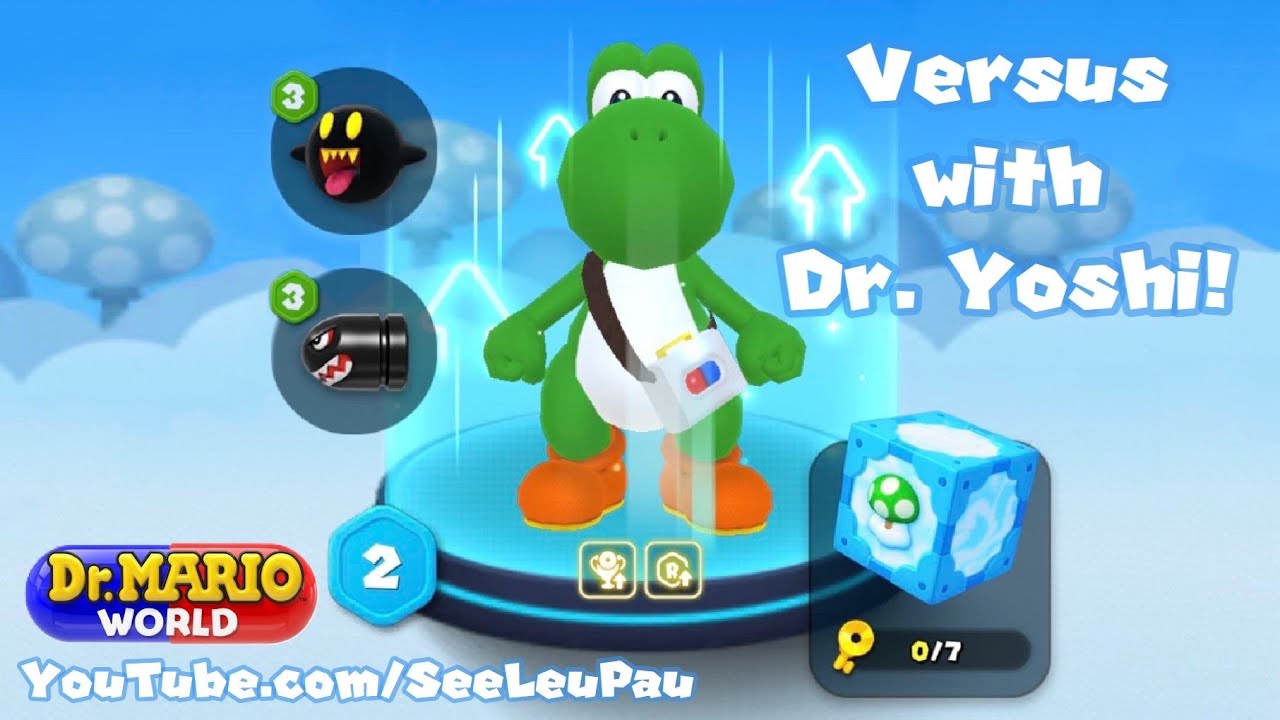 Dr. Mario World - Versus with Dr. Yoshi! Tier 9 - YouTube