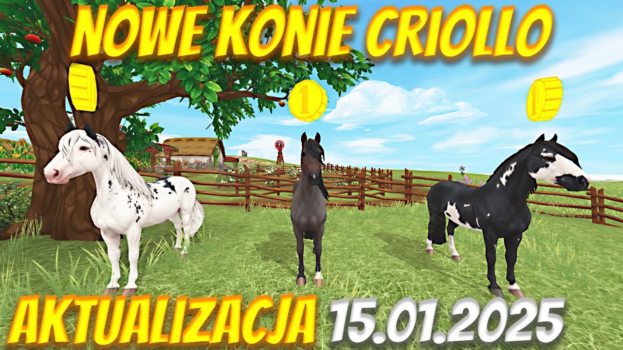 NOWE KONIE CRIOLLO! || Star Stable Aktualizacja *15.01.2025* - YouTube