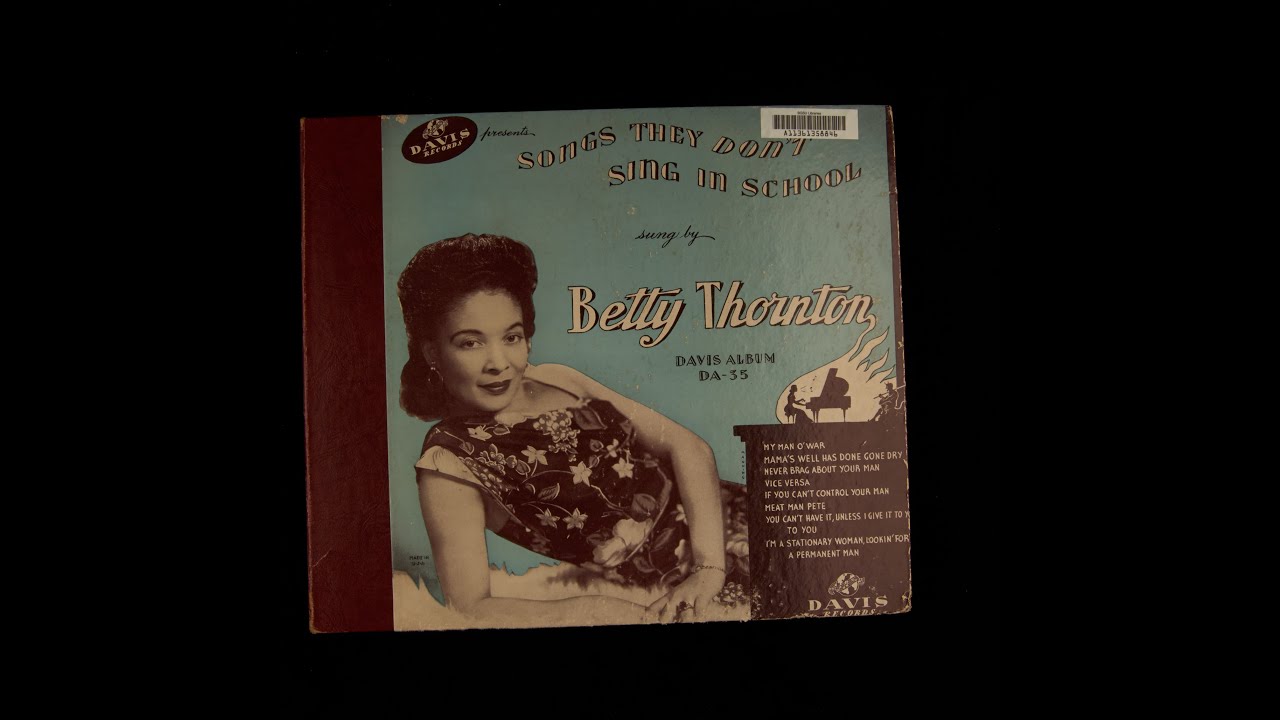 Meat Man Pete | Betty Thornton | Songs they don't sing in school | Rare ...