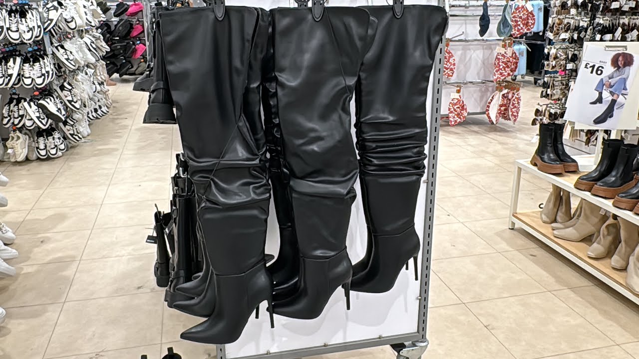 Primark Women's Boots new collection - Late September 2023 - YouTube