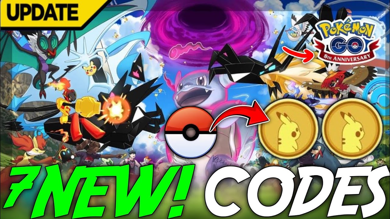 💥NEW!⚔️REDEEM💥 POKEMON GO PROMO CODES 2024 - POKEMON GO CODES 2024 ...