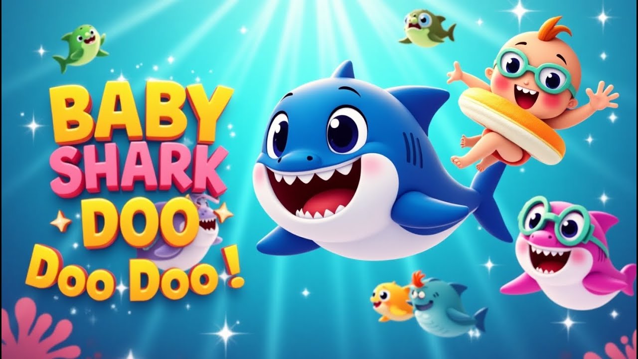 Baby Shark Doo Doo 😴 Bedtime Giggles 🦈 Sharky Tunes – 45 Mins - YouTube