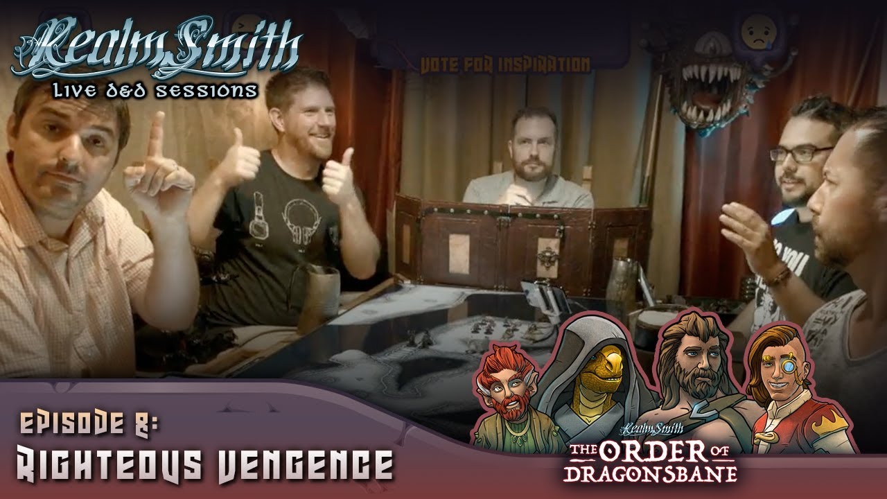 Ep.8: Righteous Vengeance | Order of Dragonsbane LIVE D&D - YouTube