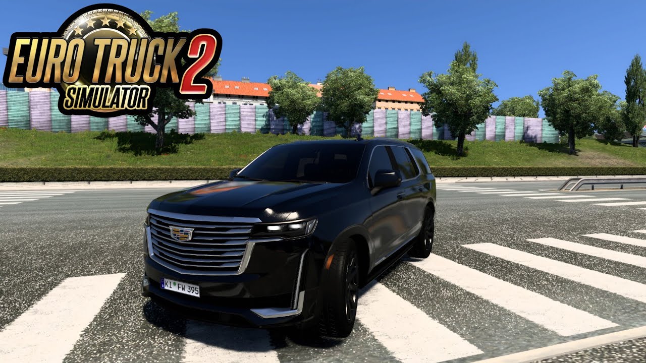 Cadillac SUV | Cadillac Escalade V series SUV In Euro Truck Simulator 2 ...