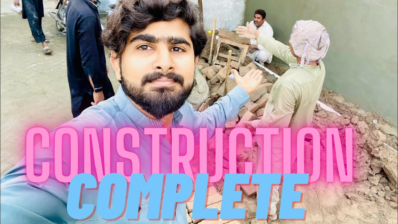 Construction work completed 👍🥰 - YouTube