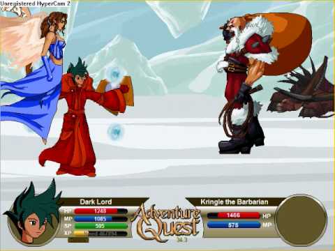 Adventure quest battleon - Dark Lord Vs EVIL Santa A.k.a Kringles the ...
