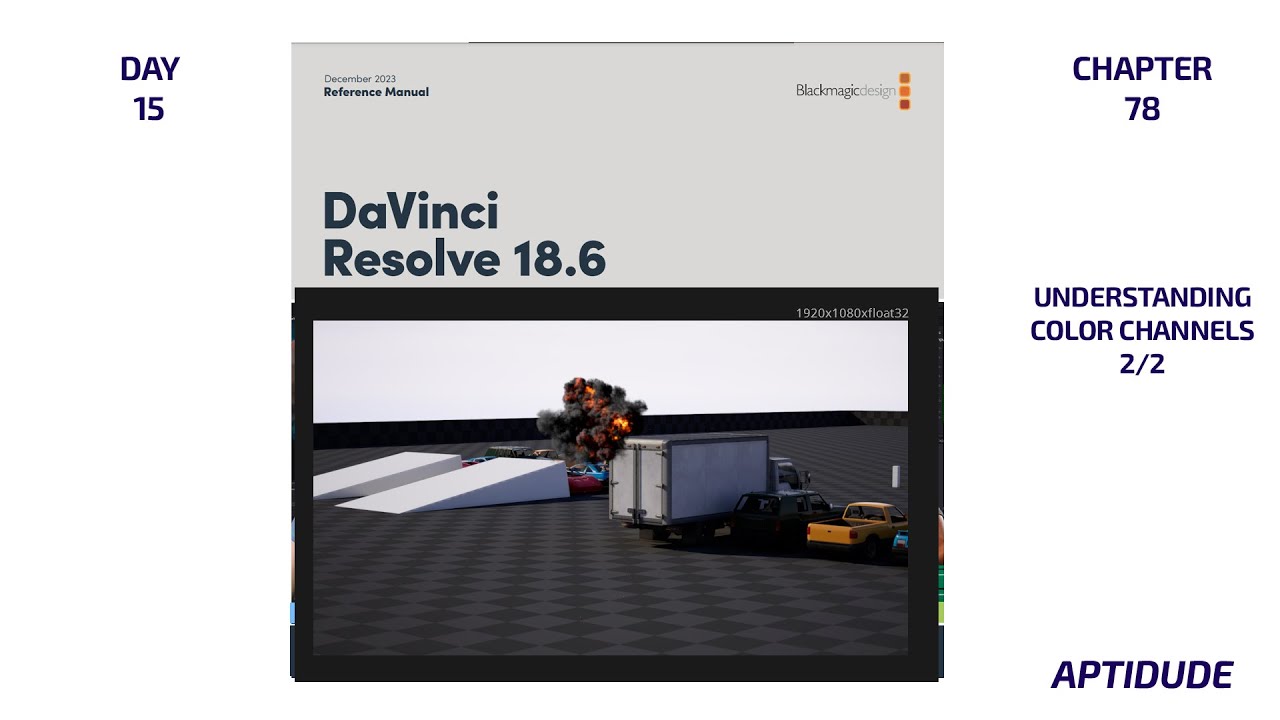 Day 15 - Davinci Resolve Fusion - Understanding Color Channels 2/2 ...