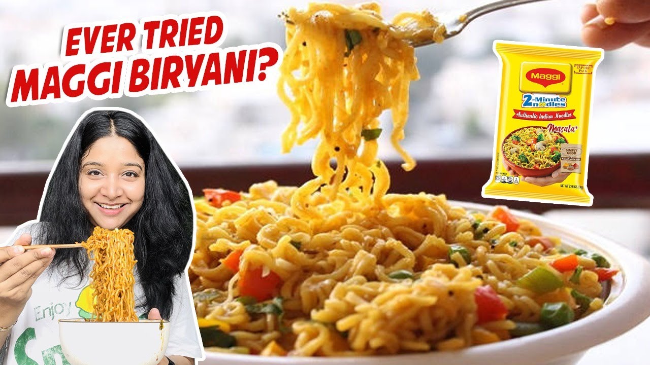 Ever Tried Biryani Maggi🍝? | Maggi Biryani Recipe | How To Make Veg ...