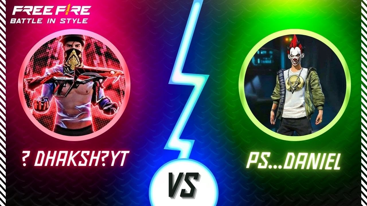 1v1 Showdown: Daksh YT vs Daniel Lone Wolf 💥 Garena Free Fire Max ...