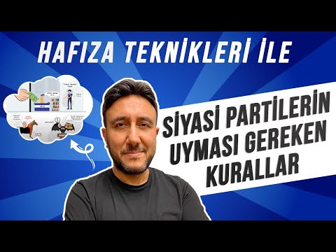 Siyasi partilerin uyması gereken kurallar | Mehmet Eğit | HafızaTeknikleriyleKPSS