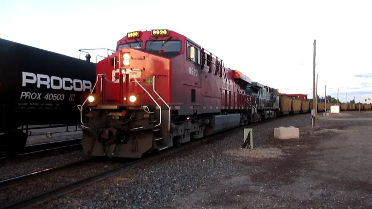 Canadian Pacific Freight Trains in Calgary, AB - June 2019 - YouTube