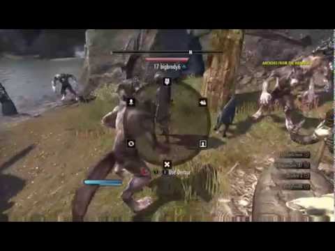 Elder scrolls online # werewolf bite SCAM - YouTube