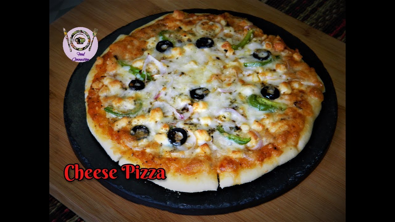 Cheese Pizza Recipe | Pizza Recipe For Beginners | Recipe From Scratch ...